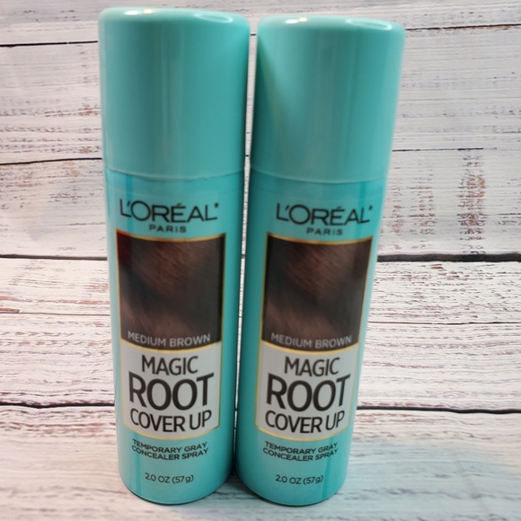 L'Oreal | Accessories | Loreal Magic Root Cover Up Medium Brown ...